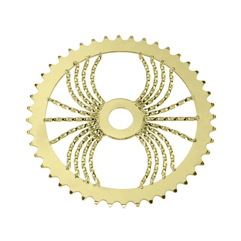 PLATEAU LOWRIDER SPIDER TWIST 1/2 X 1/8 44T GOLD
